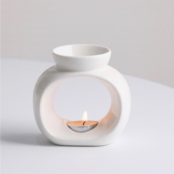 Accents | Ceramic Essential Oil Burner Scented Diffuser Wax Melt Burner ...